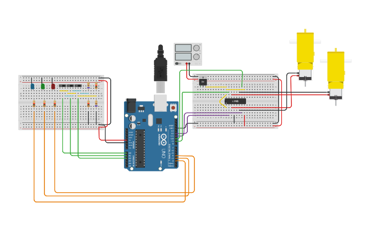 Circuit design TP2 | Tinkercad