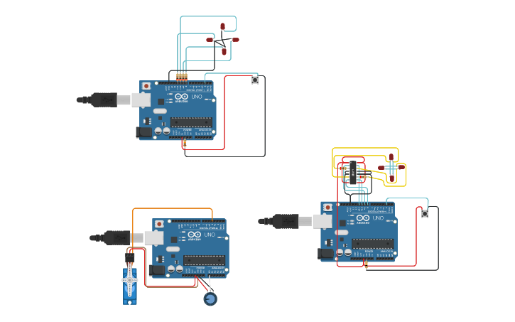 Circuit Design ЛР4 Задача 1 2а б Музика Tinkercad