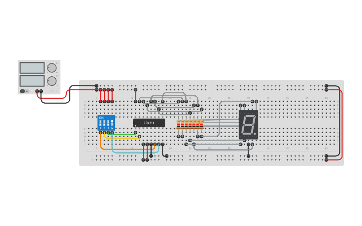 Circuit Design Laboratorio 3 Circuito 2 Tinkercad