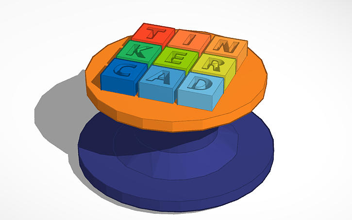 3D design tinkercad croc charm - Tinkercad