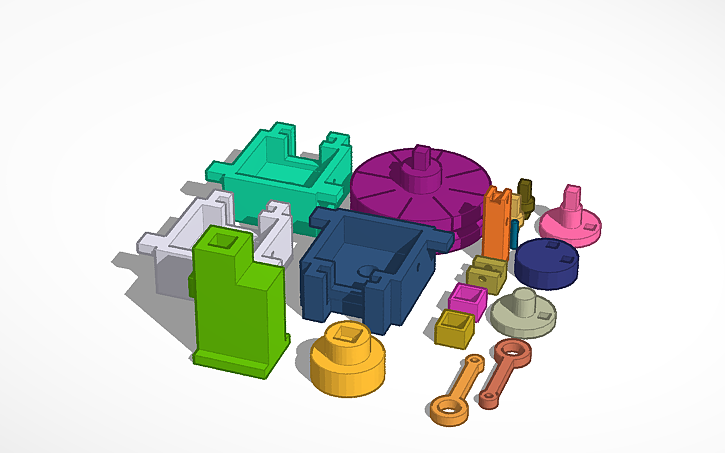 3D design Air Engine - Tinkercad