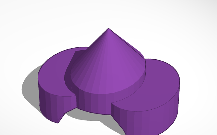 3D design Cone house - Tinkercad