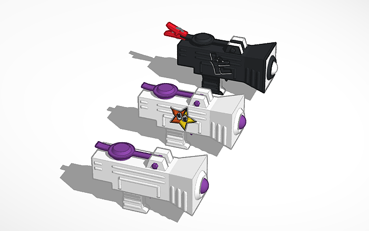 3D design Splatoon Splattershot Jr. | Tinkercad