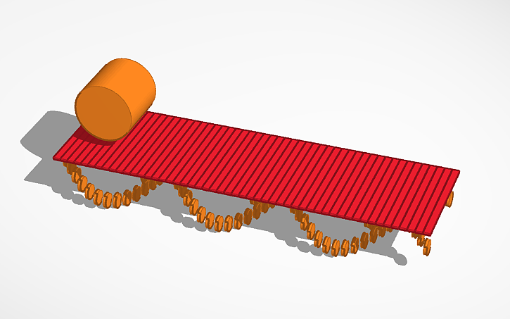 3D design Wave machine - Tinkercad