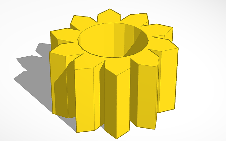 3D design Candle holder II | Tinkercad