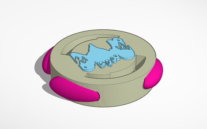 3D design Beyblade design - Tinkercad