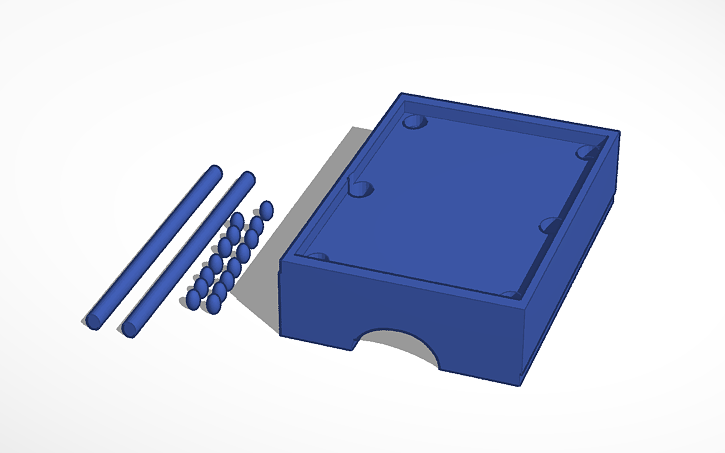3d Design Pool Table Tinkercad