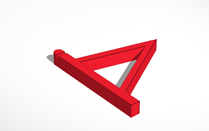 3d Design Lidar Mirror Triangle Right Tinkercad