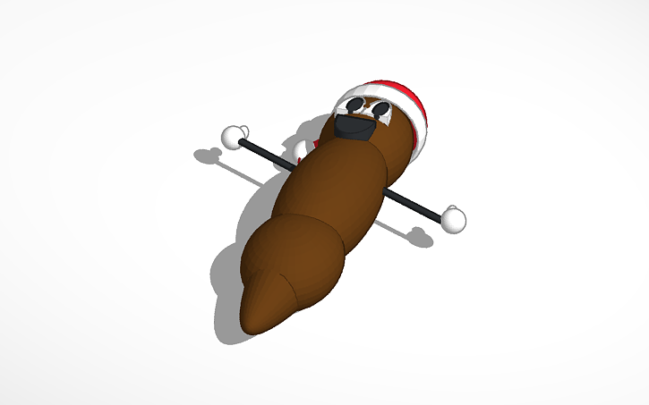 3D design Mr.Hankey, the Christmas poo - Tinkercad