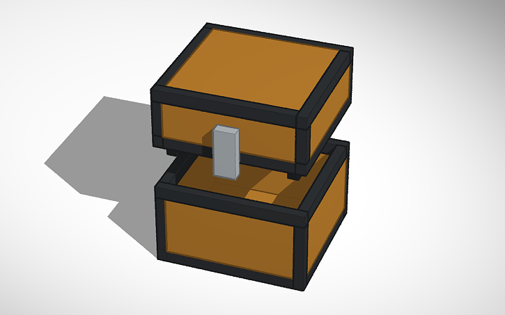 3D design Cofre - Tinkercad