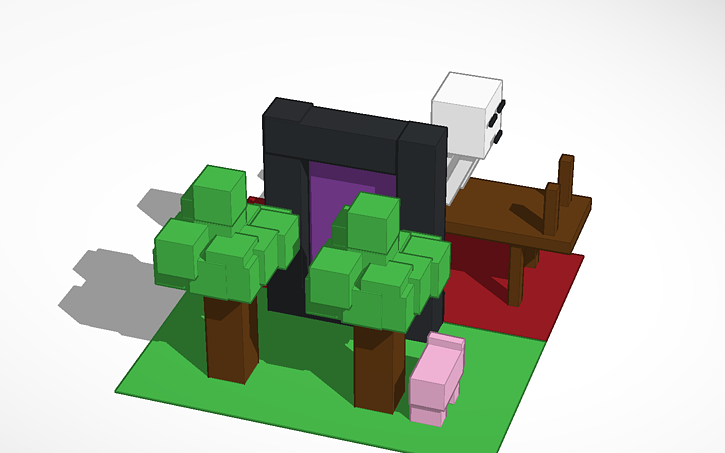 3D design The minecraft world 1 by noah - Tinkercad