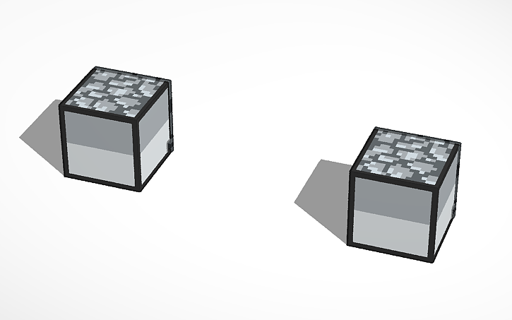 3D design Old Minecraft Dispenser and Dropper | Tinkercad