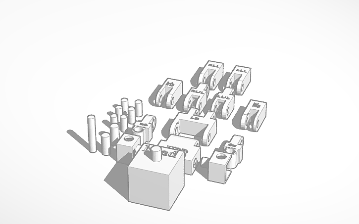 3D design ultimate bendable character version 2 - Tinkercad