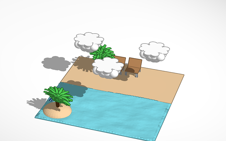 3D design Earth Landscape | Tinkercad