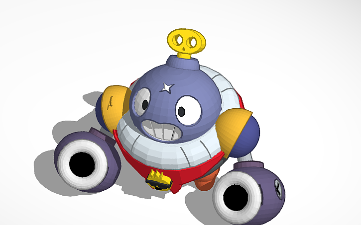 3D design brawl stars - Tinkercad