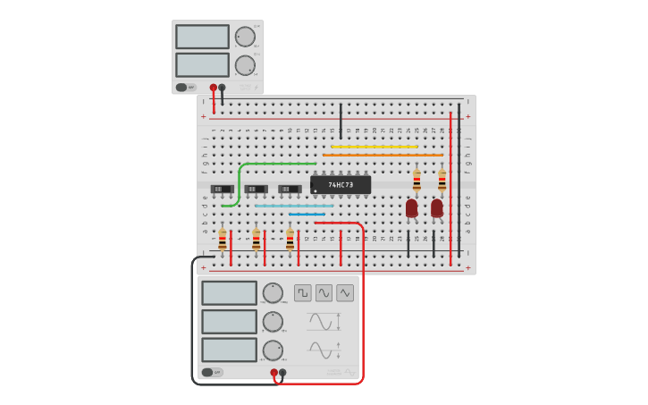 Circuit design c - Tinkercad