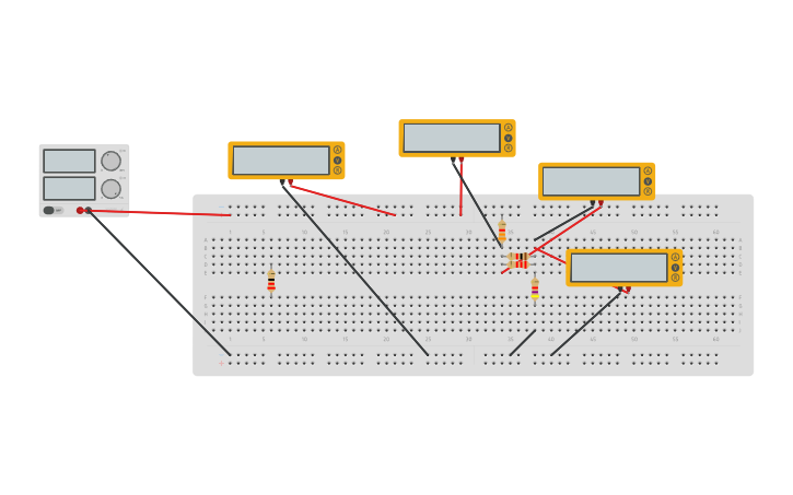 Circuit Design Parallel Tinkercad