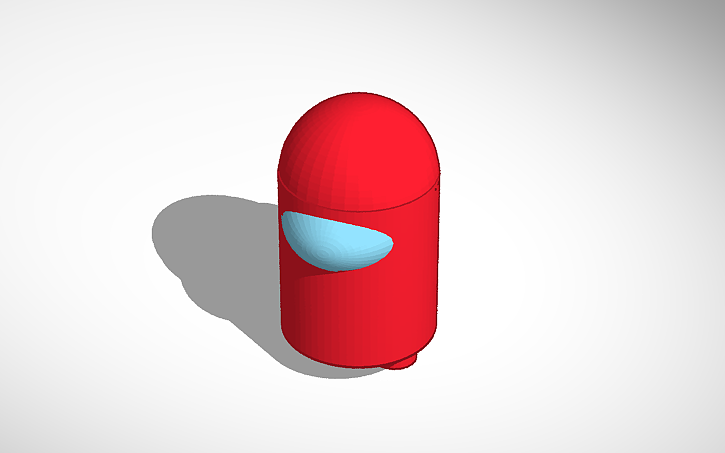 3D design Among Us Character | Tinkercad