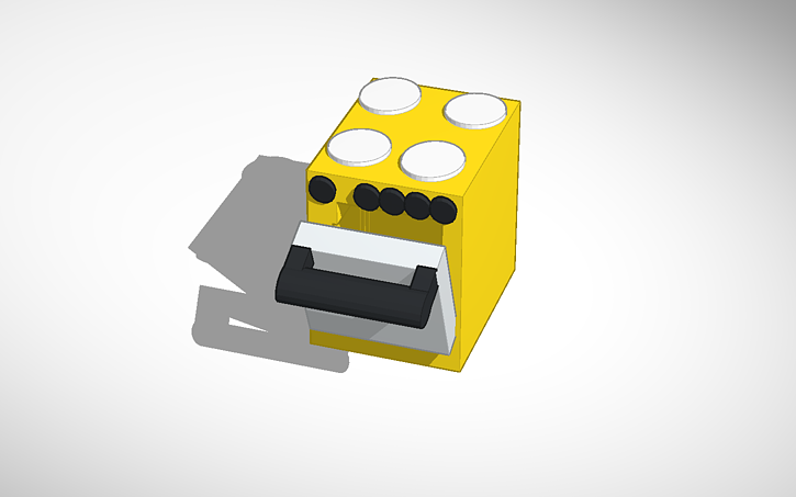 3D design My Opened Oven | Tinkercad
