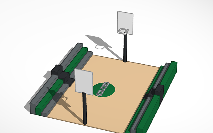 3D design Celtics Court | Tinkercad