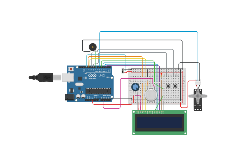 Circuit design Sample Simulation | Tinkercad
