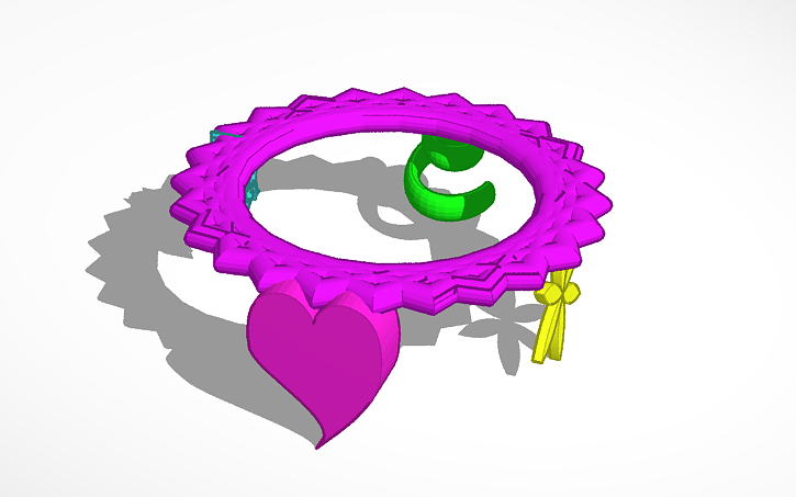 3D design Bracelet - Tinkercad