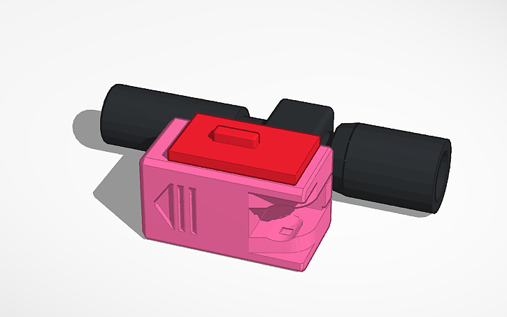 3D design Megatron cannon - Tinkercad