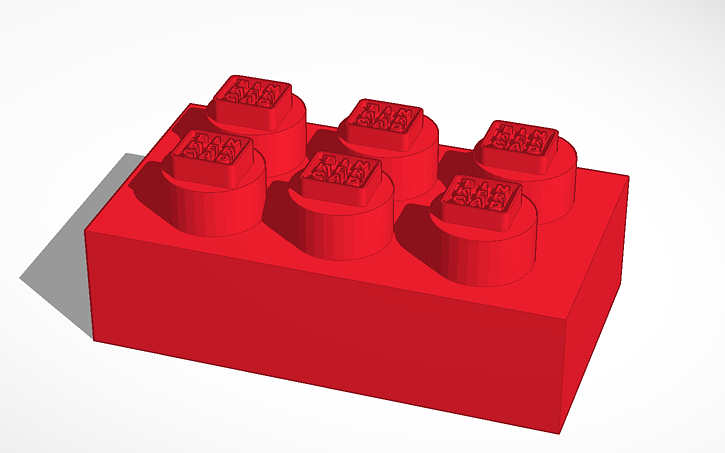 3D design Tinkercad "Lego" - Tinkercad
