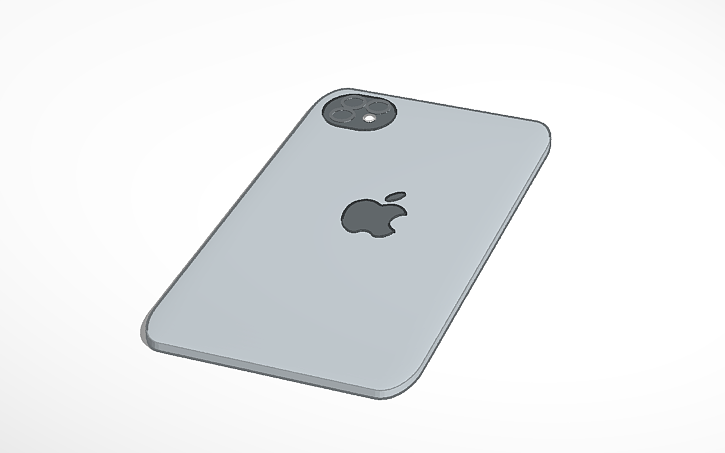 3D design iphone 11 - Tinkercad