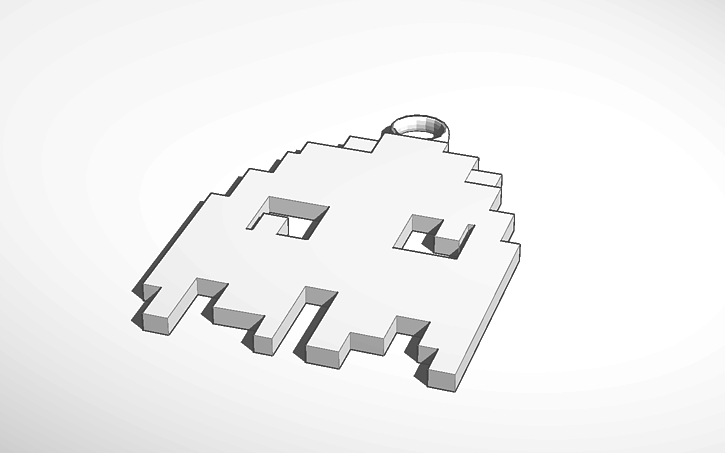 3D design ghost | Tinkercad