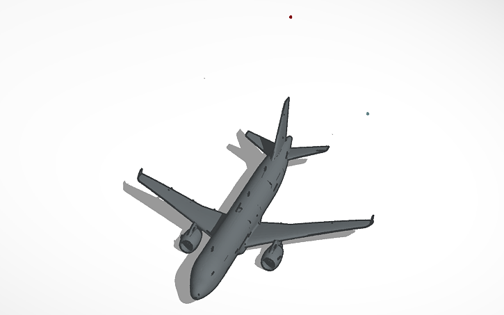 3D design Airbus A320 | Tinkercad