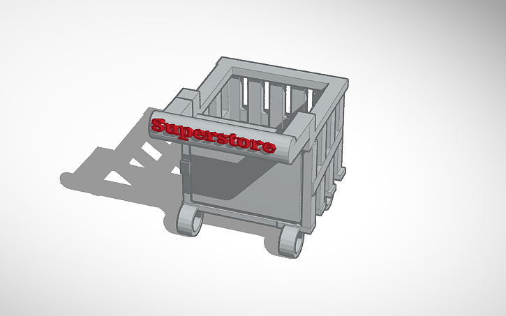 3D design Eva's Shopping cart - Tinkercad