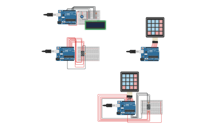 Circuit design prak siskom - Tinkercad Circuit design prak siskom - Tinkercad