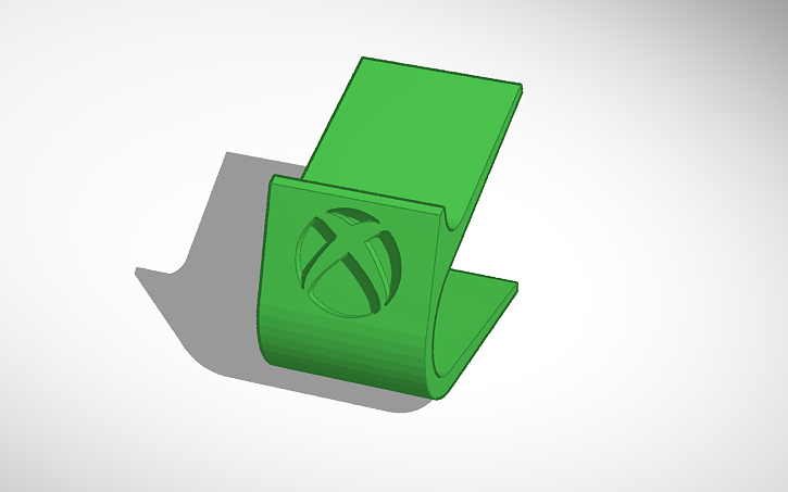 3D design Xbox one controller dock - Tinkercad
