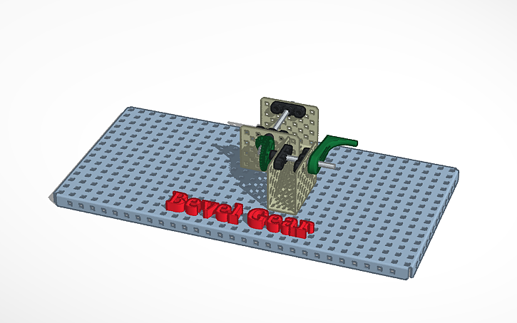 3D design Bevel Gear - Tinkercad