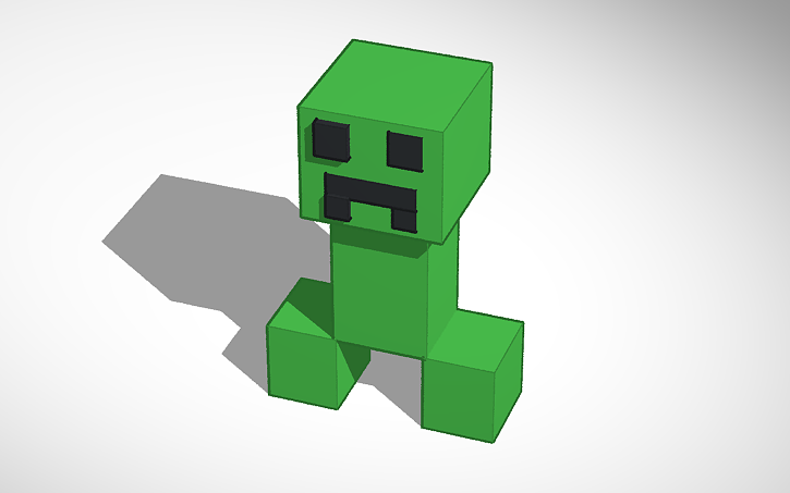 3D design Creeper - Tinkercad
