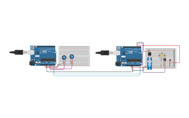 Circuit design I2C | Tinkercad