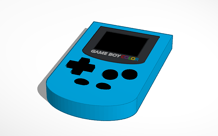 3D design Game Boy Color - Tinkercad