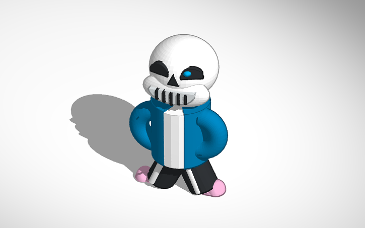 3D design Sans - Tinkercad