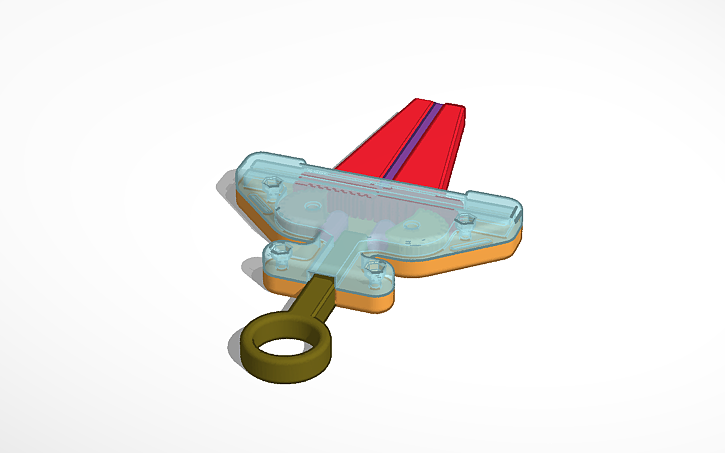 3D design Film Squeegee Parallel Motion - Tinkercad