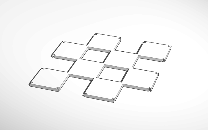 3d Design Accessible Checker Board Tinkercad