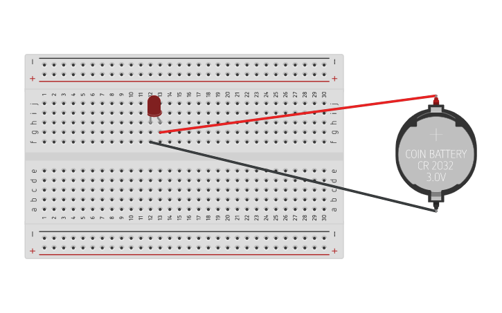 Circuit design Week 1 or 2 Intro to TinkerCAD Coin Battery | Tinkercad