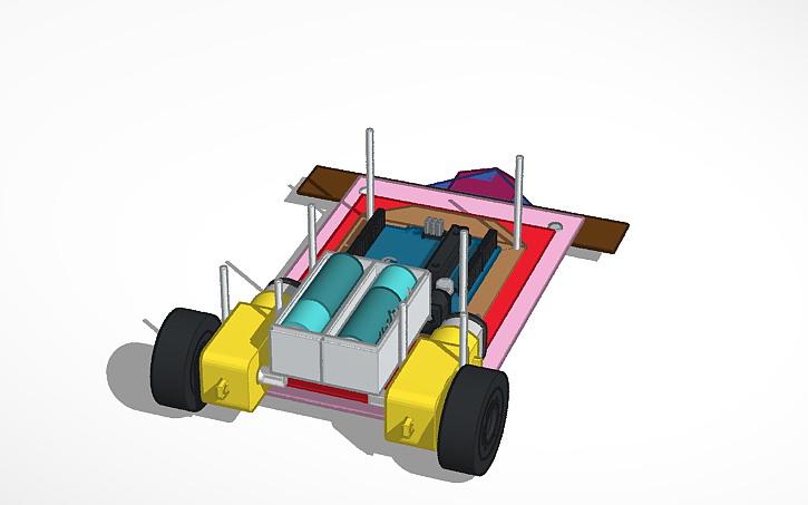 3d Design Robot Line Follower Tinkercad