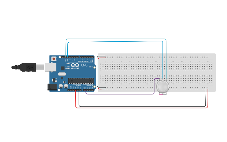 Circuit design Arduino Environment Co2 PPM Meter - Tinkercad