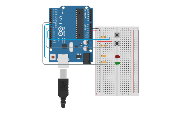 Circuit Design Two Buttons Js Tinkercad