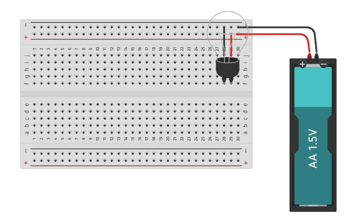 Circuit design Lamp Circuit | Tinkercad