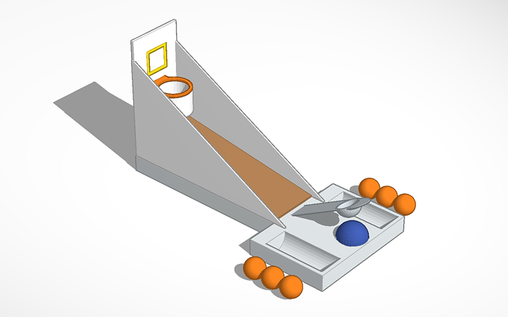 3D design Basketball game - Tinkercad