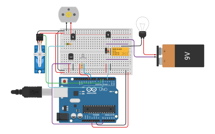 Circuit design Ejercicio 3 - Tinkercad