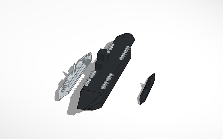 3D design World War Two Scene | Tinkercad