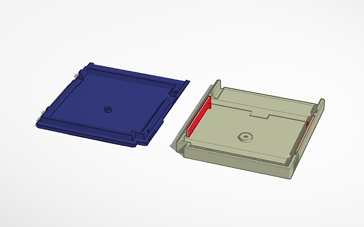 3D design beatemups GB Cartridge - Tinkercad